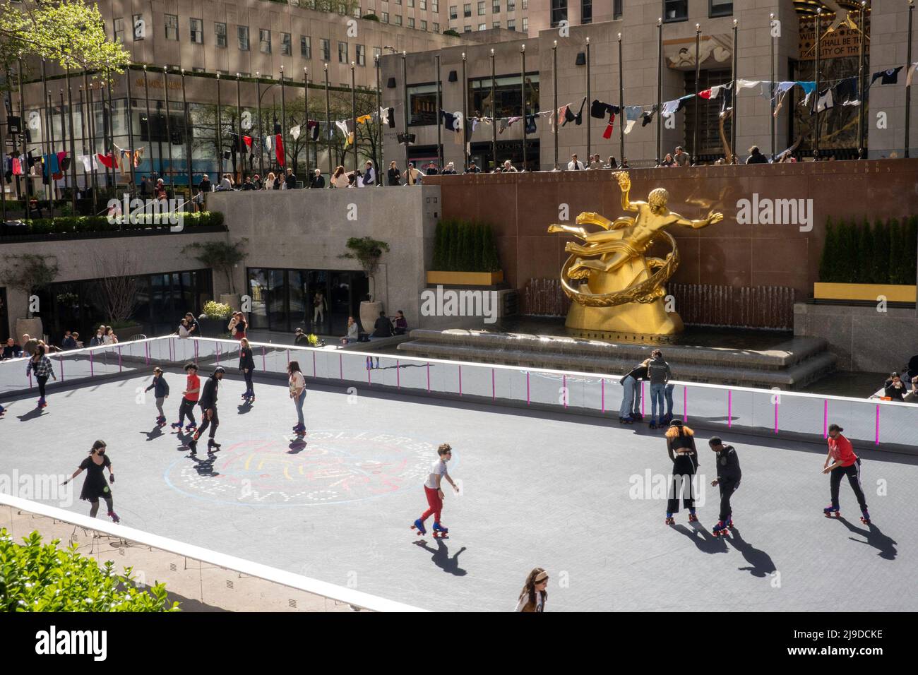 Flipper’s Roller Boogie Palace is a skating rink opened in Rockefeller ...