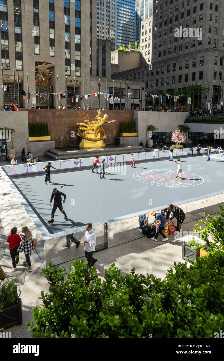 Flipper’s Roller Boogie Palace is a skating rink opened in Rockefeller ...