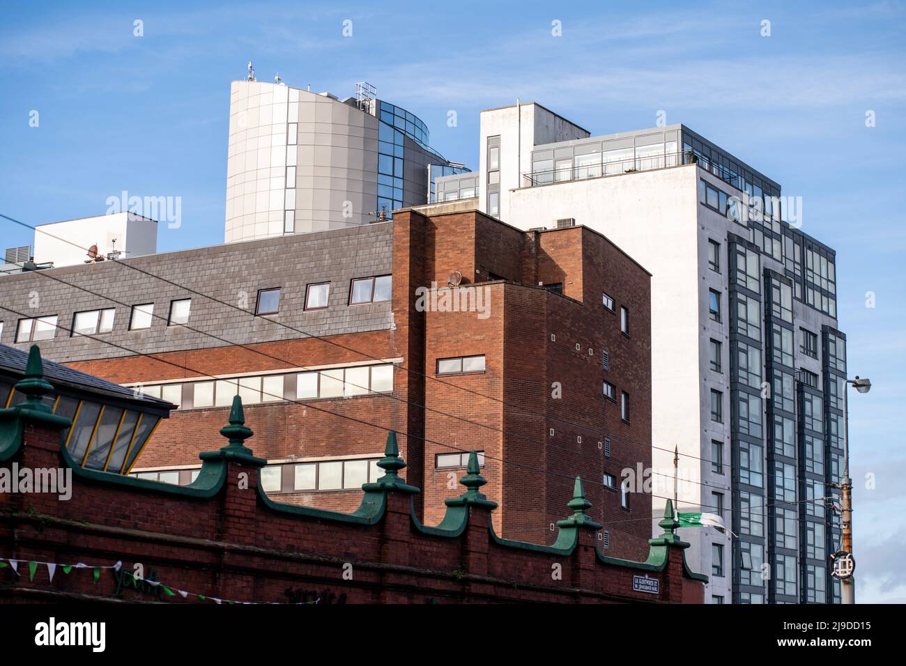 Urban construction and the use of different architectural solutions ...