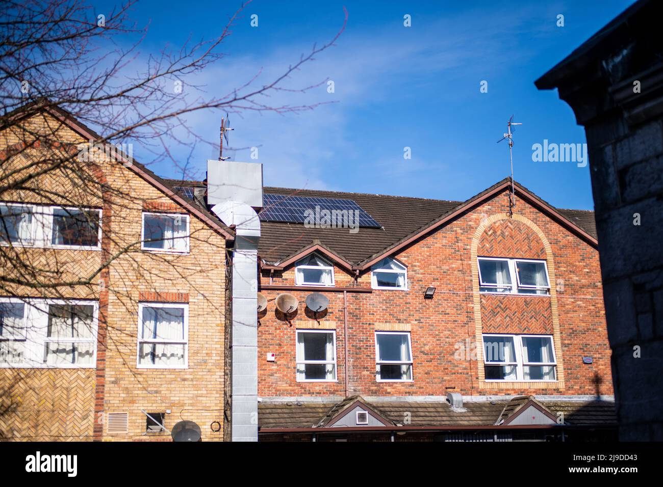 Urban construction and the use of different architectural solutions ...
