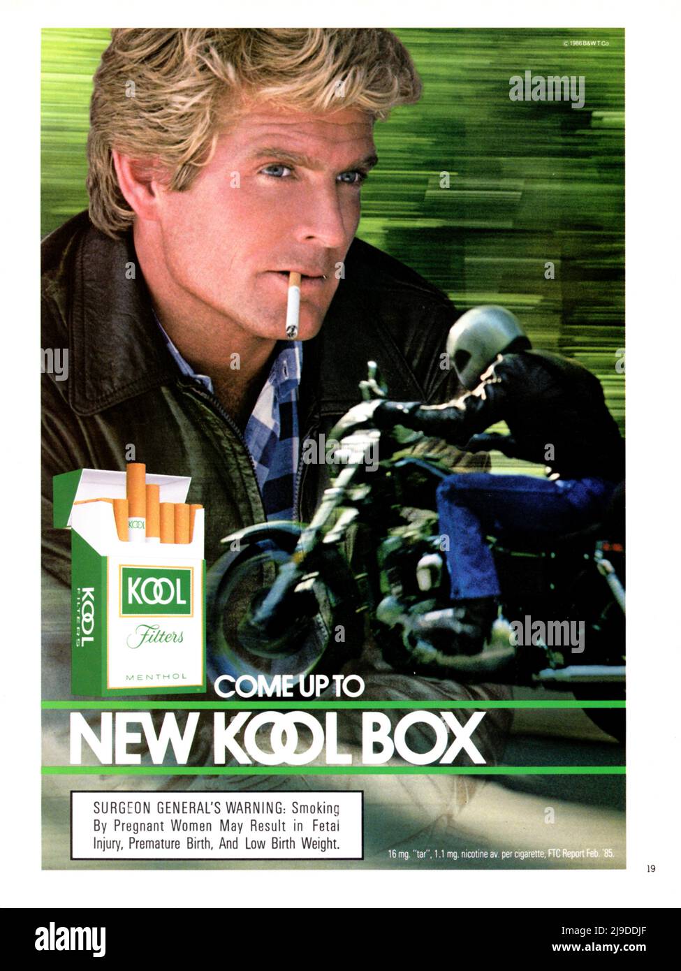 Vintage April 1986 "Playboy" Magazine Advert, USA Stock Photo - Alamy