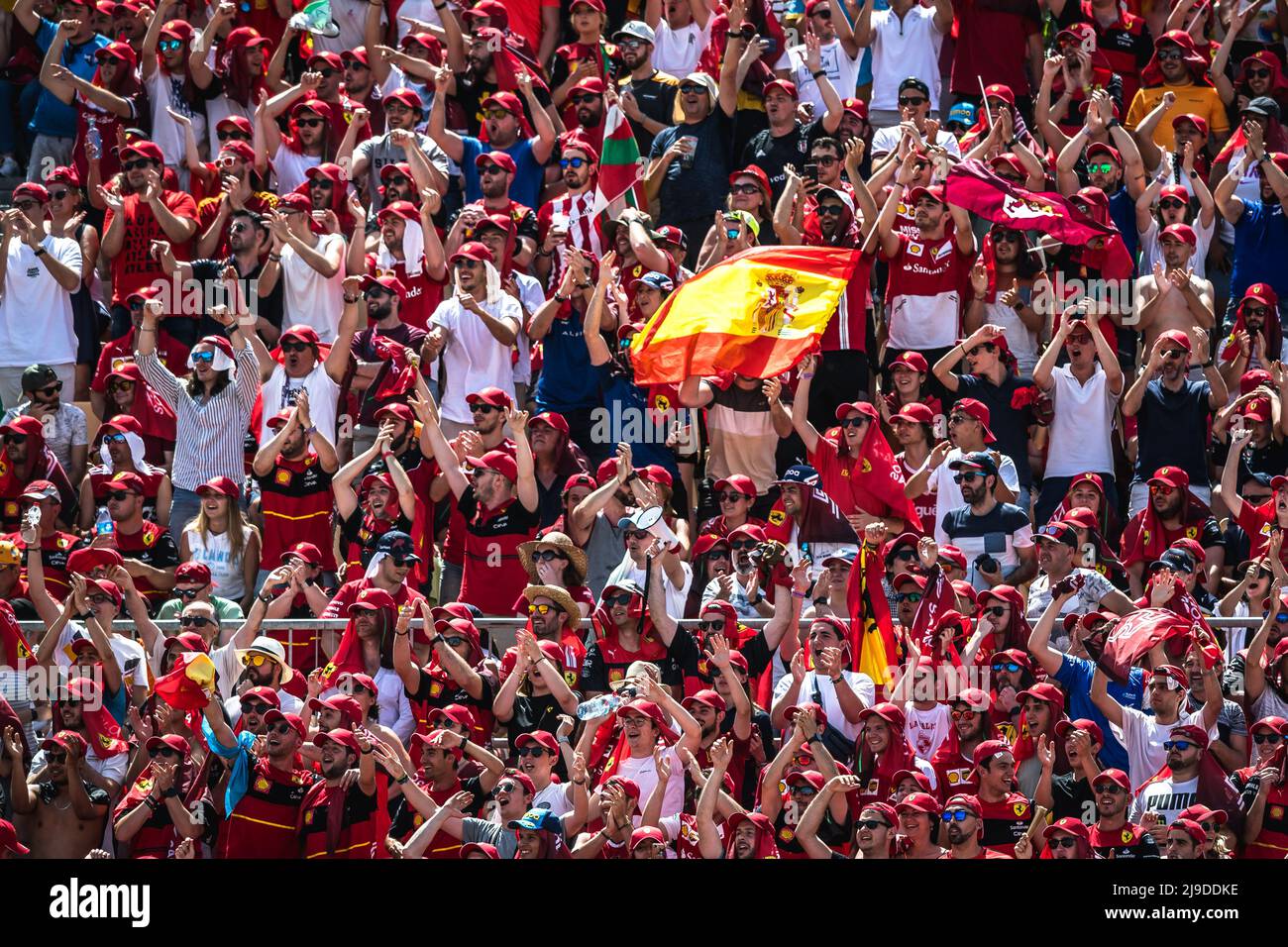 Barcelona, Spain. 22nd May, 2022. More than 120.000 spectators defy ...