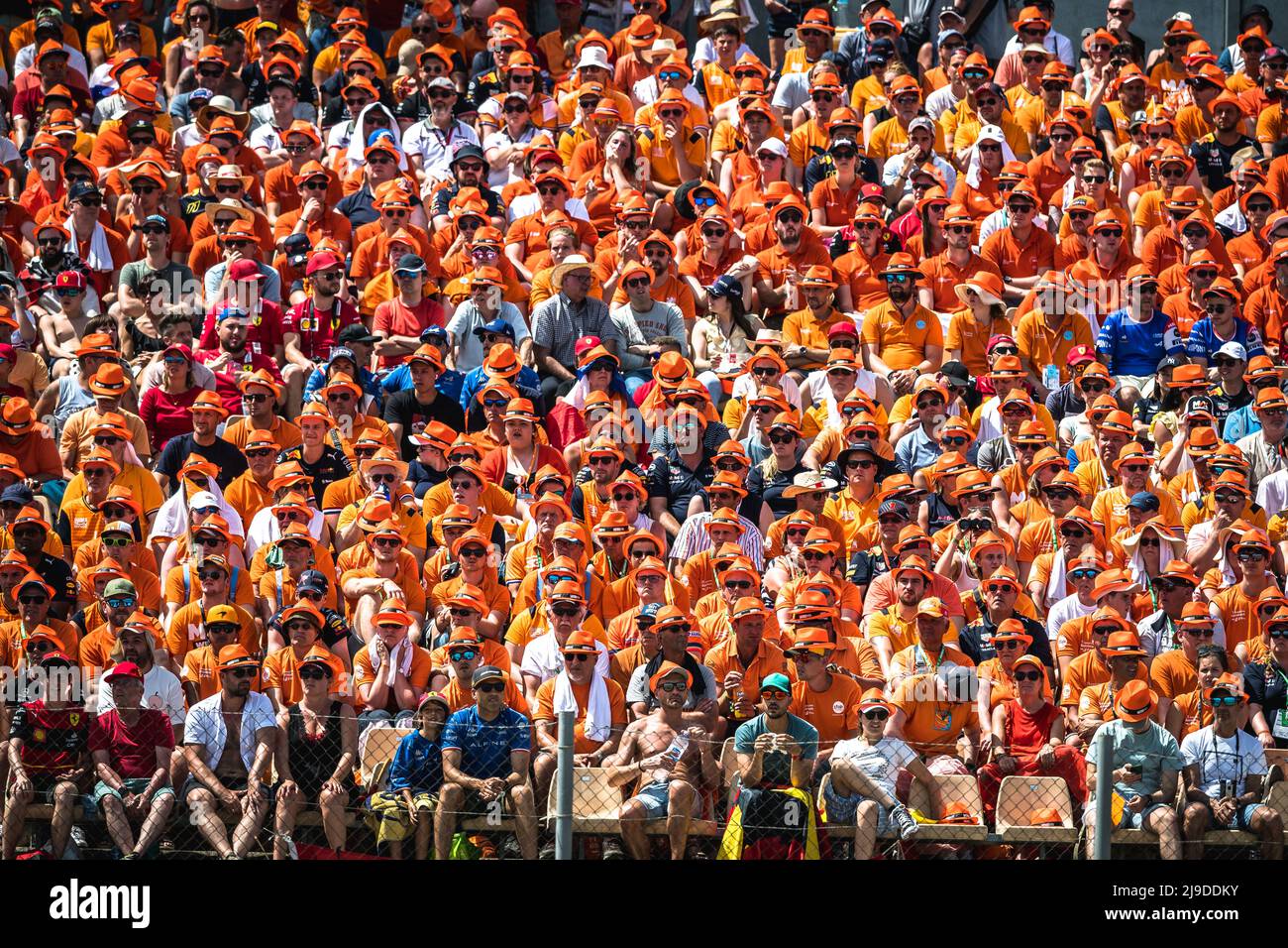 Barcelona, Spain. 22nd May, 2022. More than 120.000 spectators defy ...
