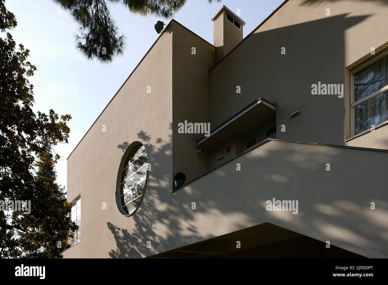 Exterior (front), Villa Gotti (built 1933-36, architect Enrico De ...