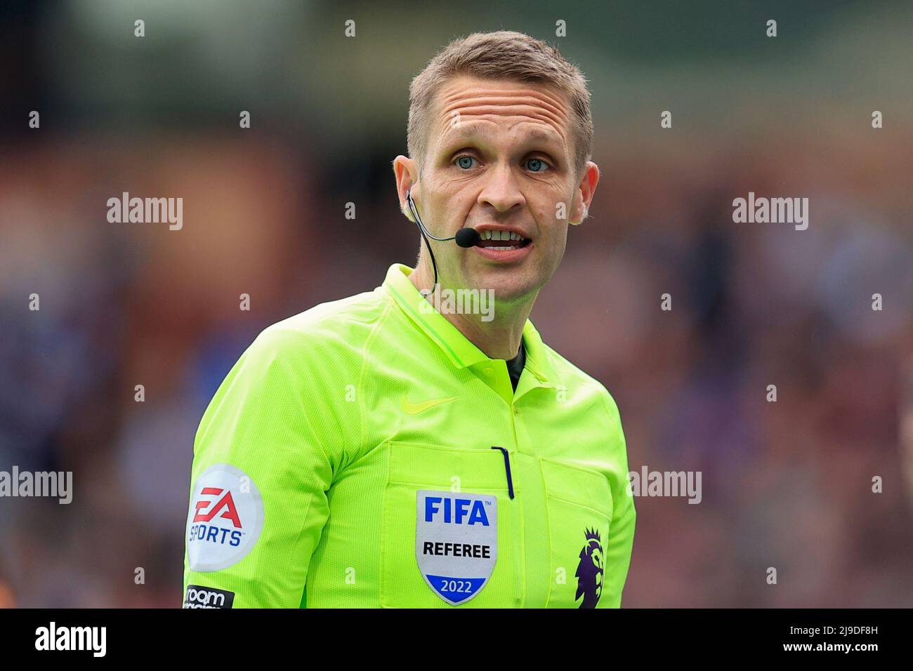 Referee Craig Pawson Stock Photo - Alamy