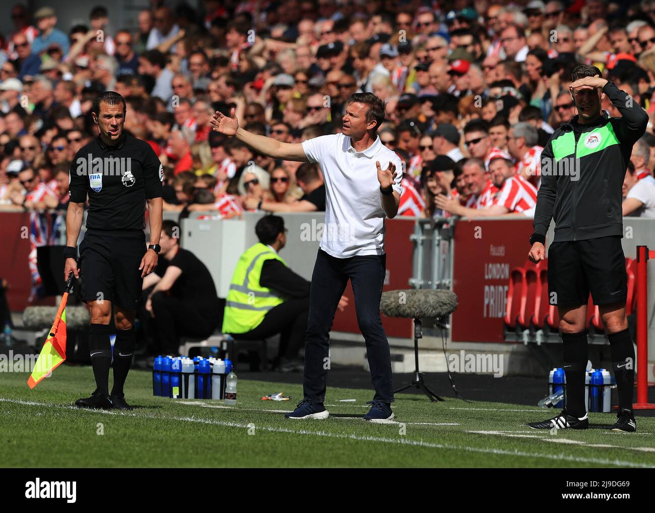 Brentford Community Stadium, London, UK. 22nd May, 2022. Premier League ...