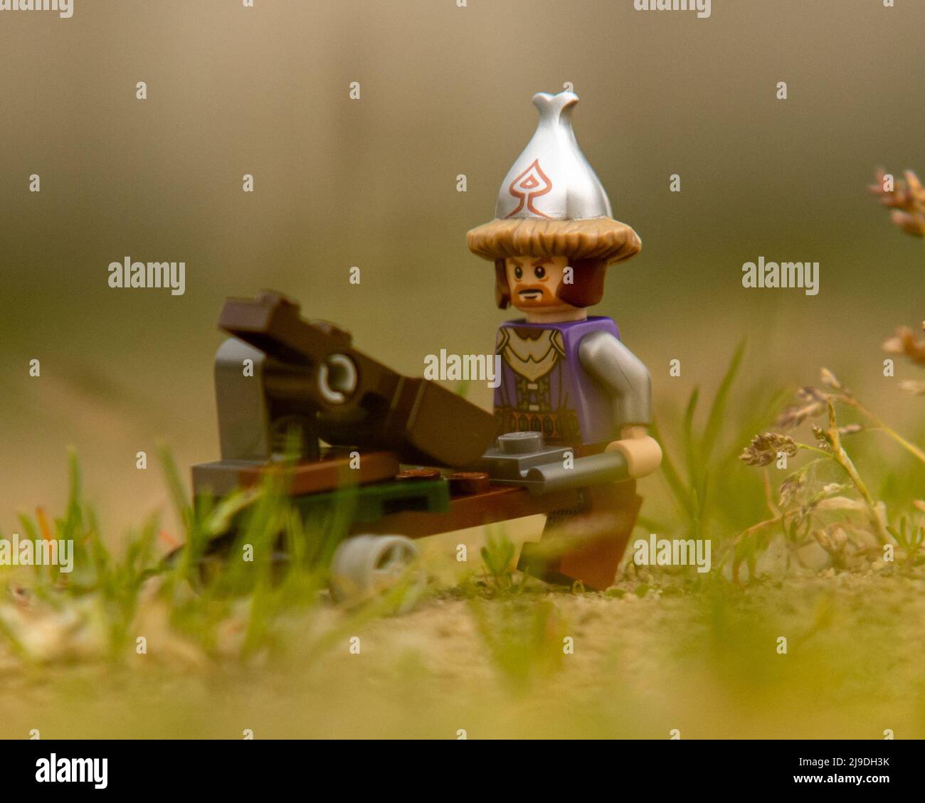 Lego castle minifigure Stock Photo - Alamy