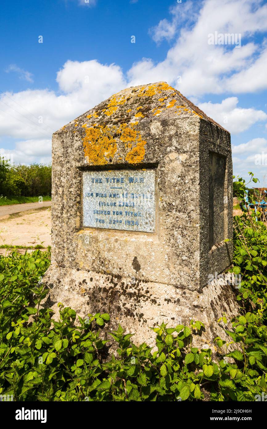 Tithe war monument hi-res stock photography and images - Alamy