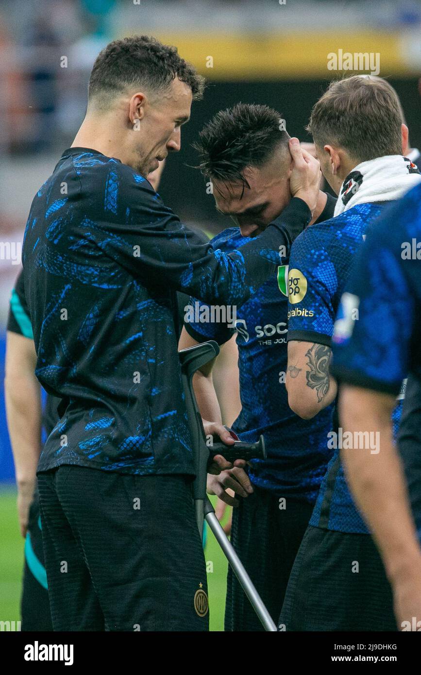 Milan, Italy - may 22 2022 - Inter - Sampdoria serie A - lautaro ...