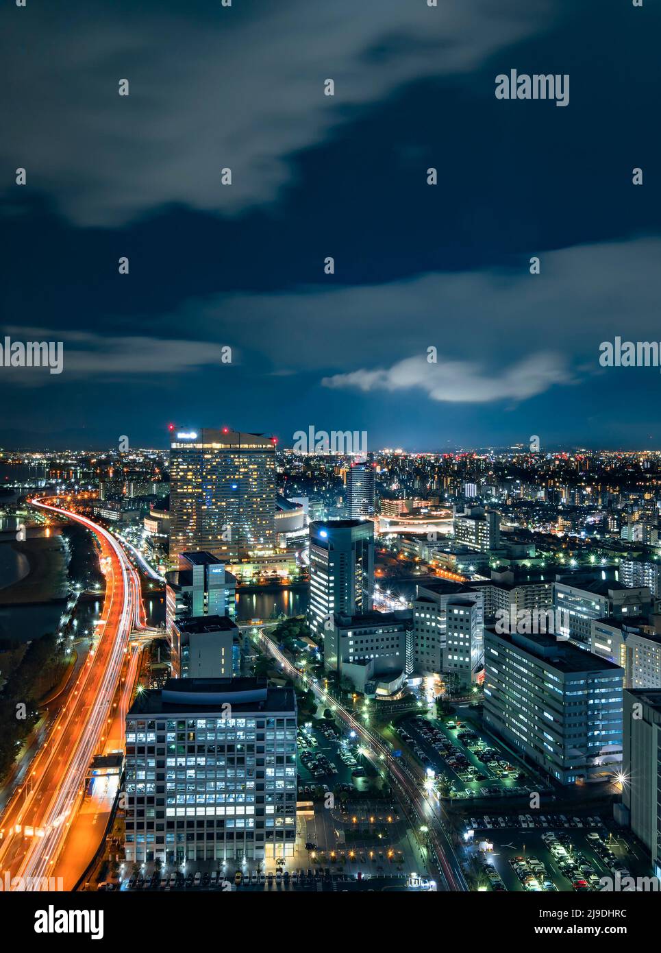 Fukuoka urban expressway circular route hi-res stock photography and ...