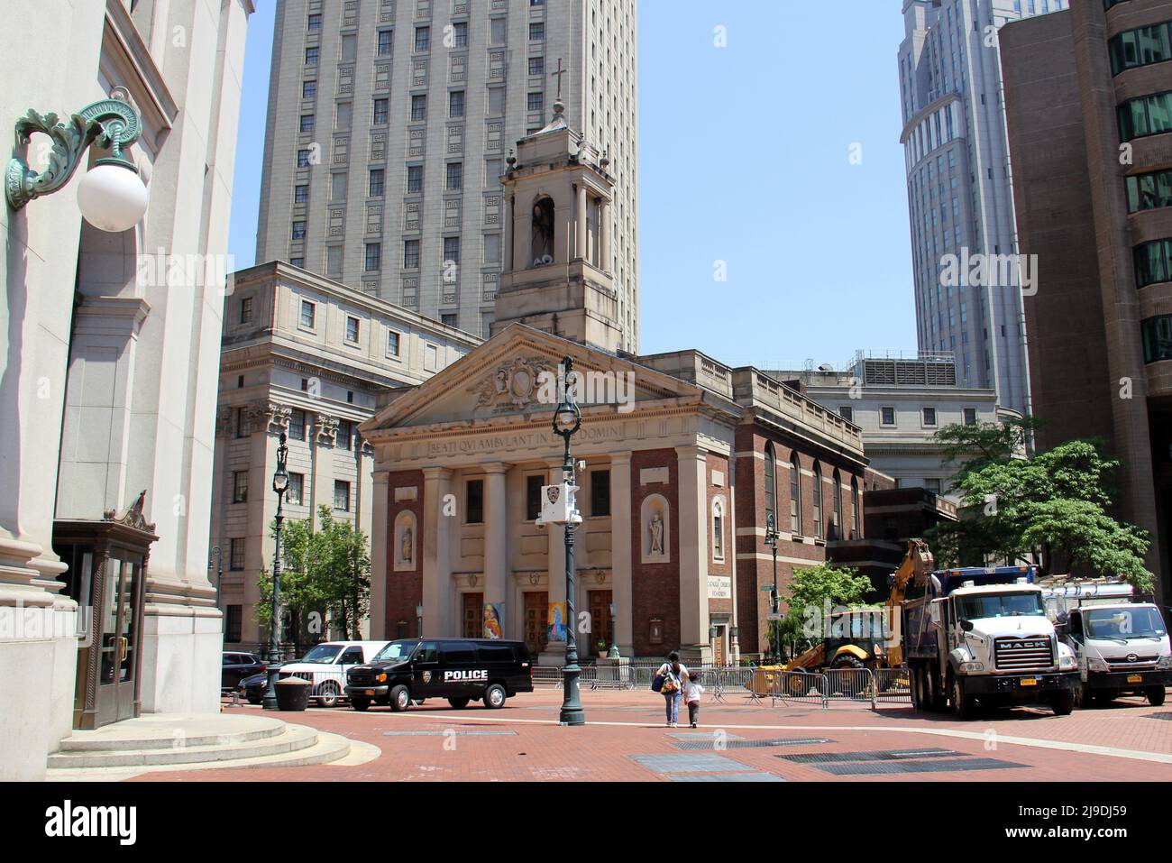 St. Andrew Church at 20 Cardinal Hayes Place, Roman Catholic church ...