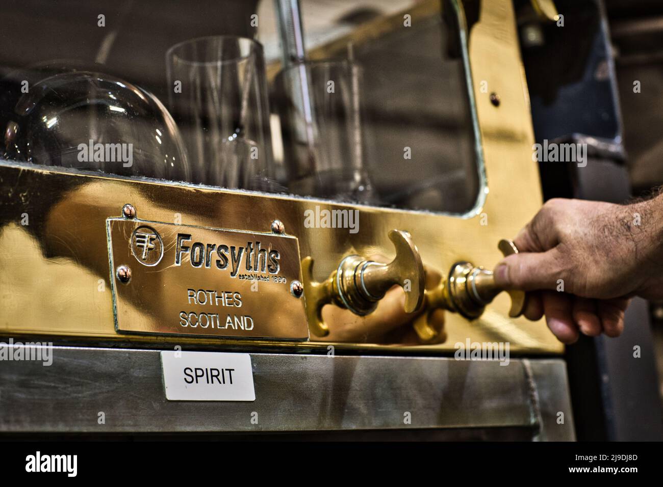 The Torabhaig Distillery on the Isle of Skye , Scotland. Still Man ...