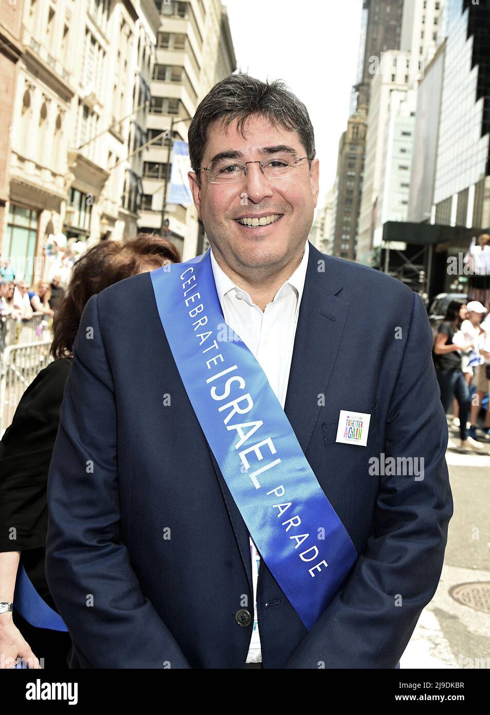 UJA CEO Eric Goldstein attends the Celebrate Israel Parade on Fifth ...
