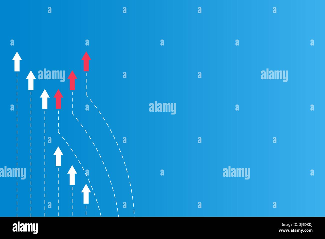 Have leadership or different concepts with directions Arrow Red and ...