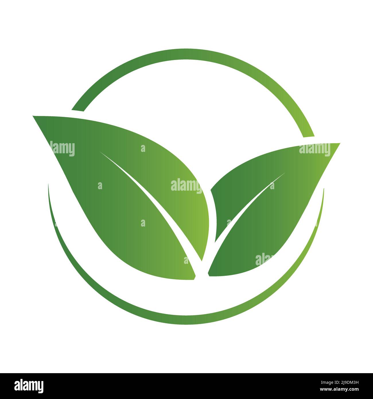 Green leaf logo,ecology nature,Vector illustration Stock Vector Image ...