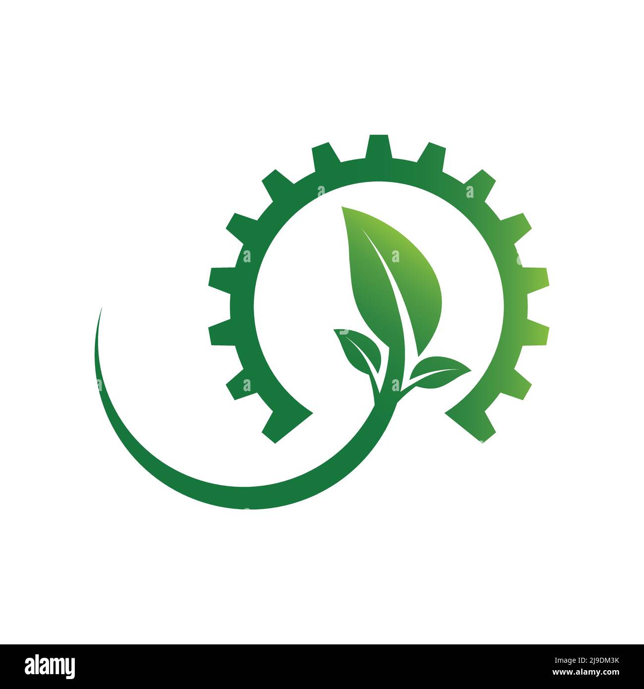 Ecology gear and leaf hi-res stock photography and images - Alamy