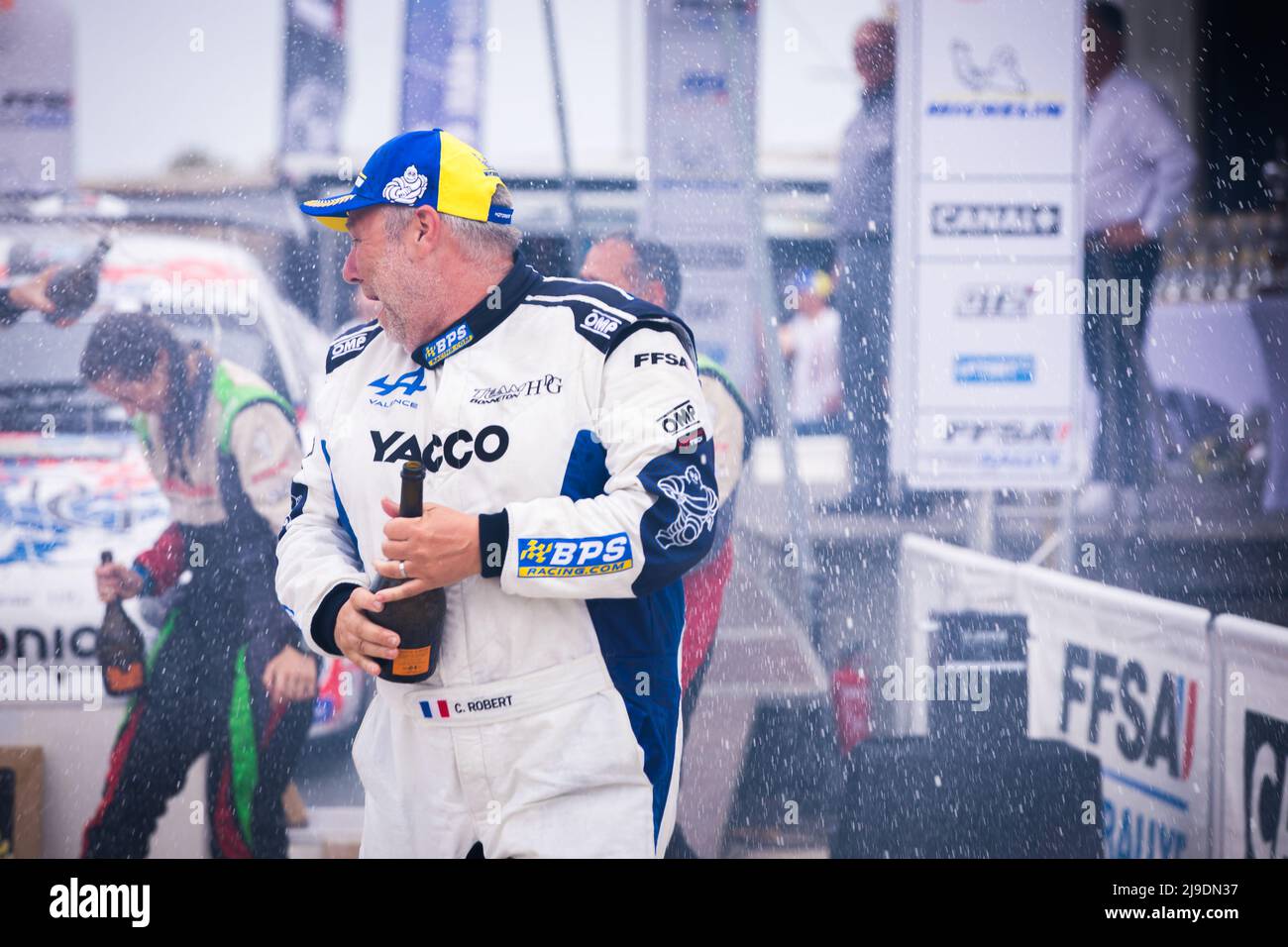 ROBERT Cédric, DUVAL Matthieu, Alpine A110, portrait during the Rallye ...