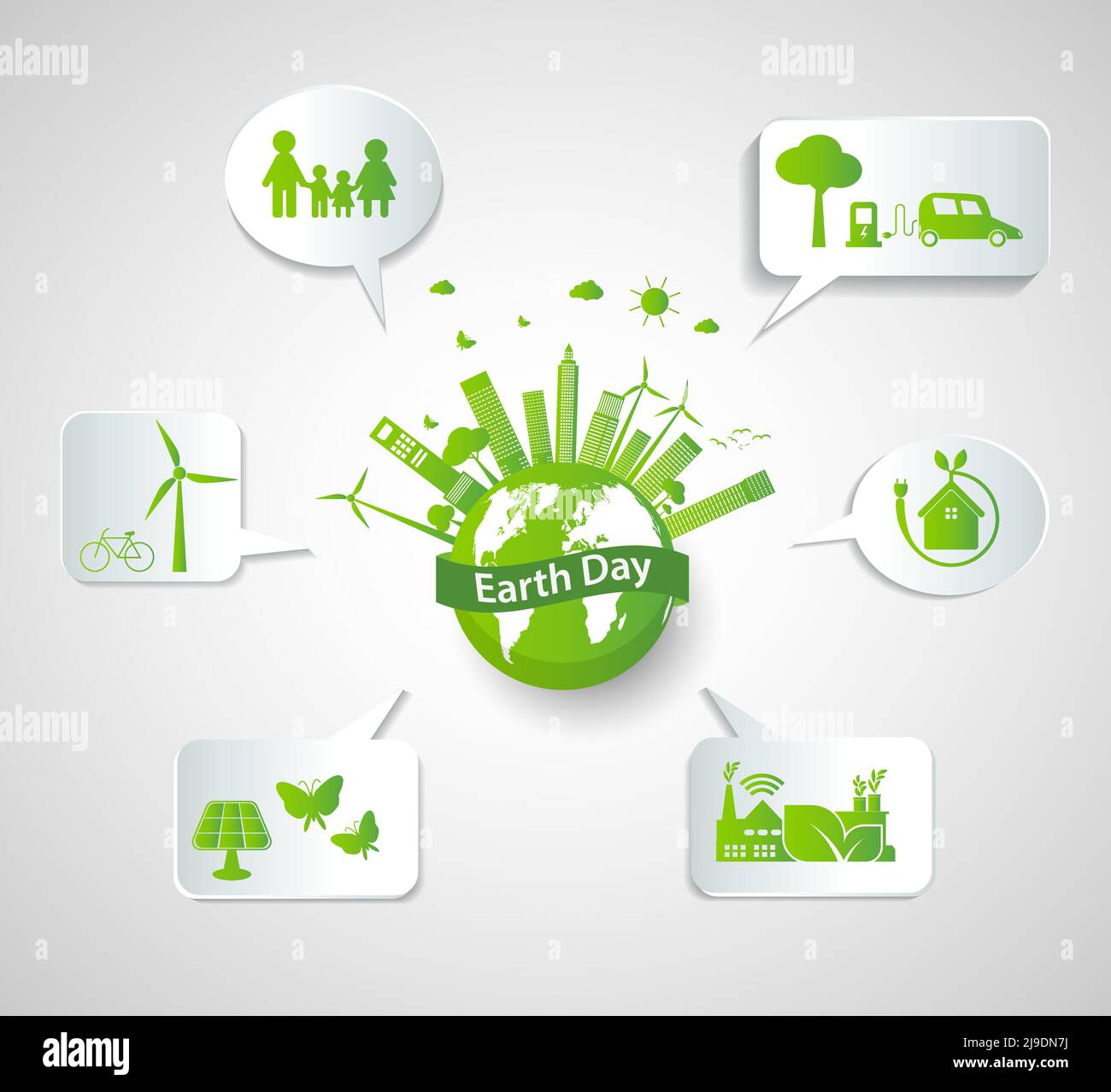 Ecology earth day concept and environment With Eco-Friendly Ideas ...