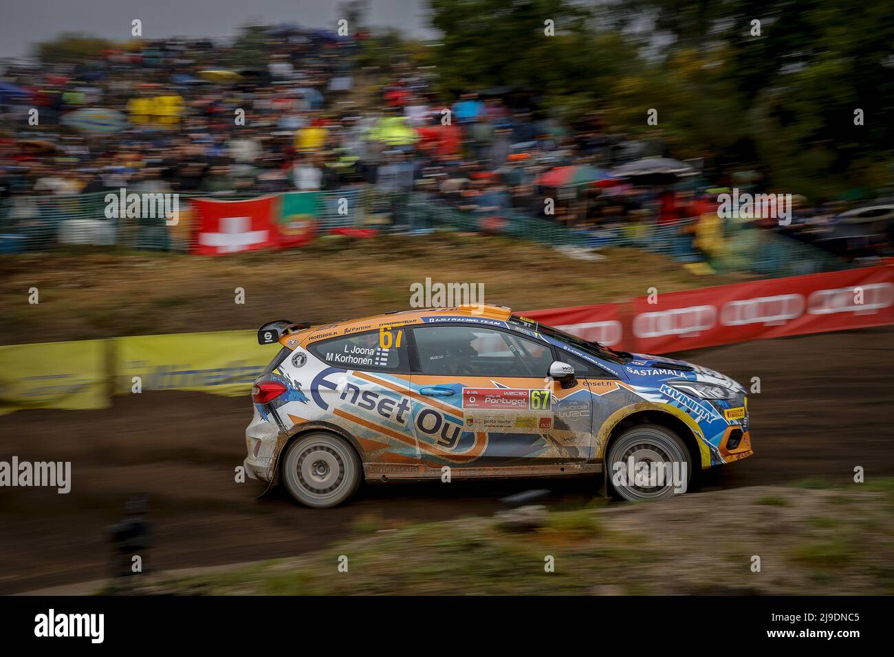 67 JOONA Lauri (fin), KORHONEN Mikael (fin), Ford Fiesta Rally3, action ...