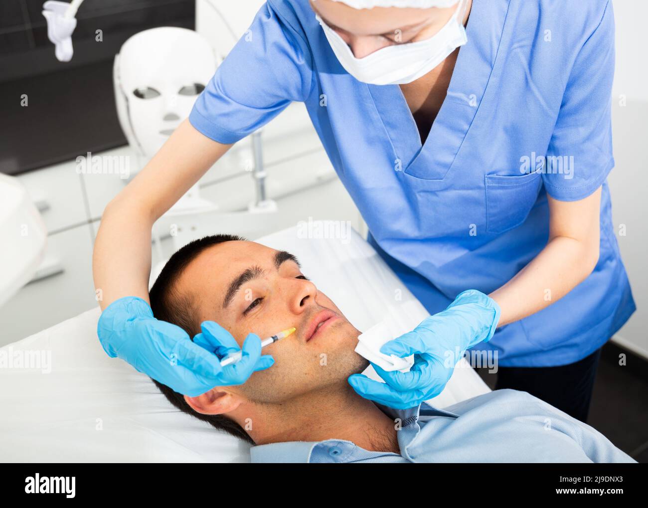 Face injections hi-res stock photography and images - Alamy
