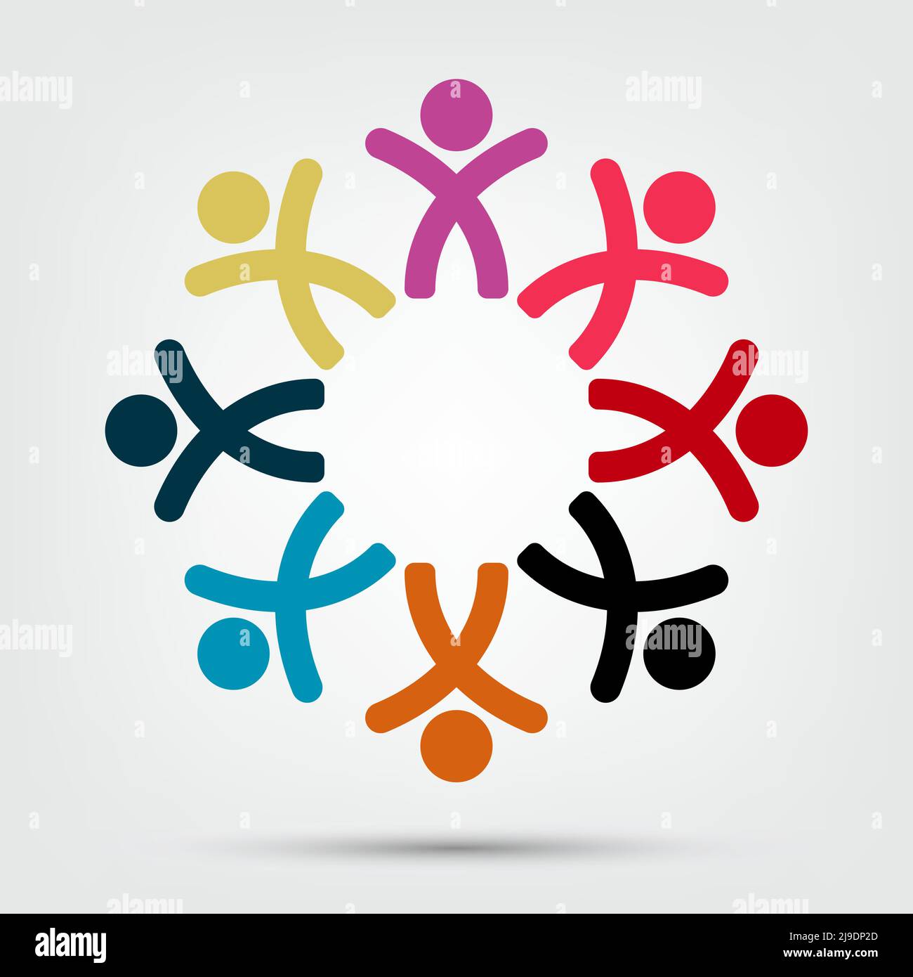Social work logo Stock Vector Images - Alamy