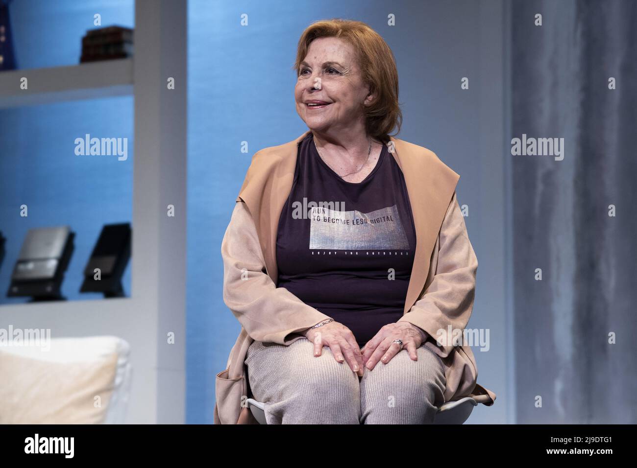 Actress Maria Luisa Merlo during "Smart Lies" in Madrid. May 21, 2021 ...