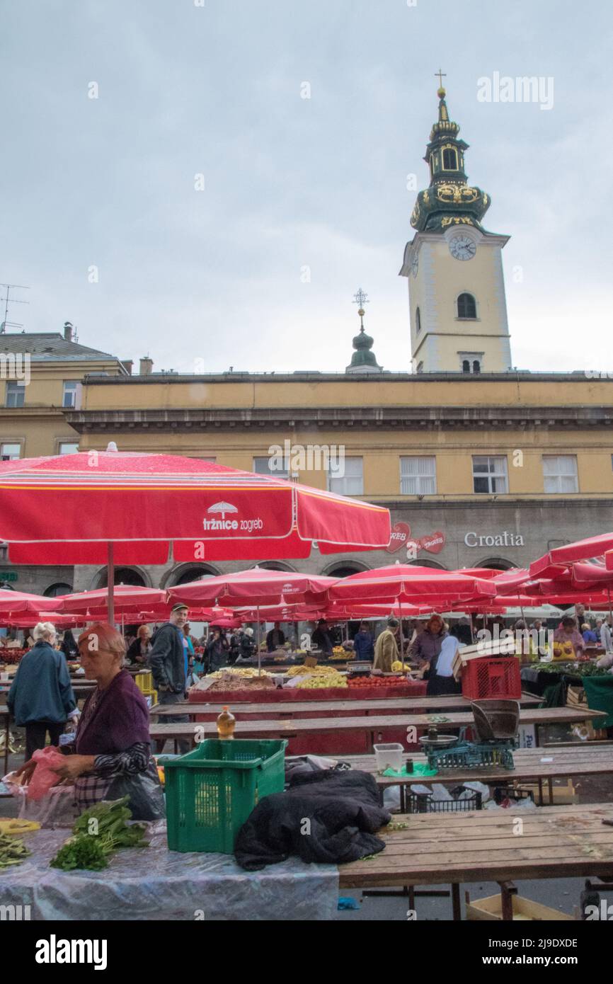 Dolac open market zagreb croatia hi-res stock photography and images ...