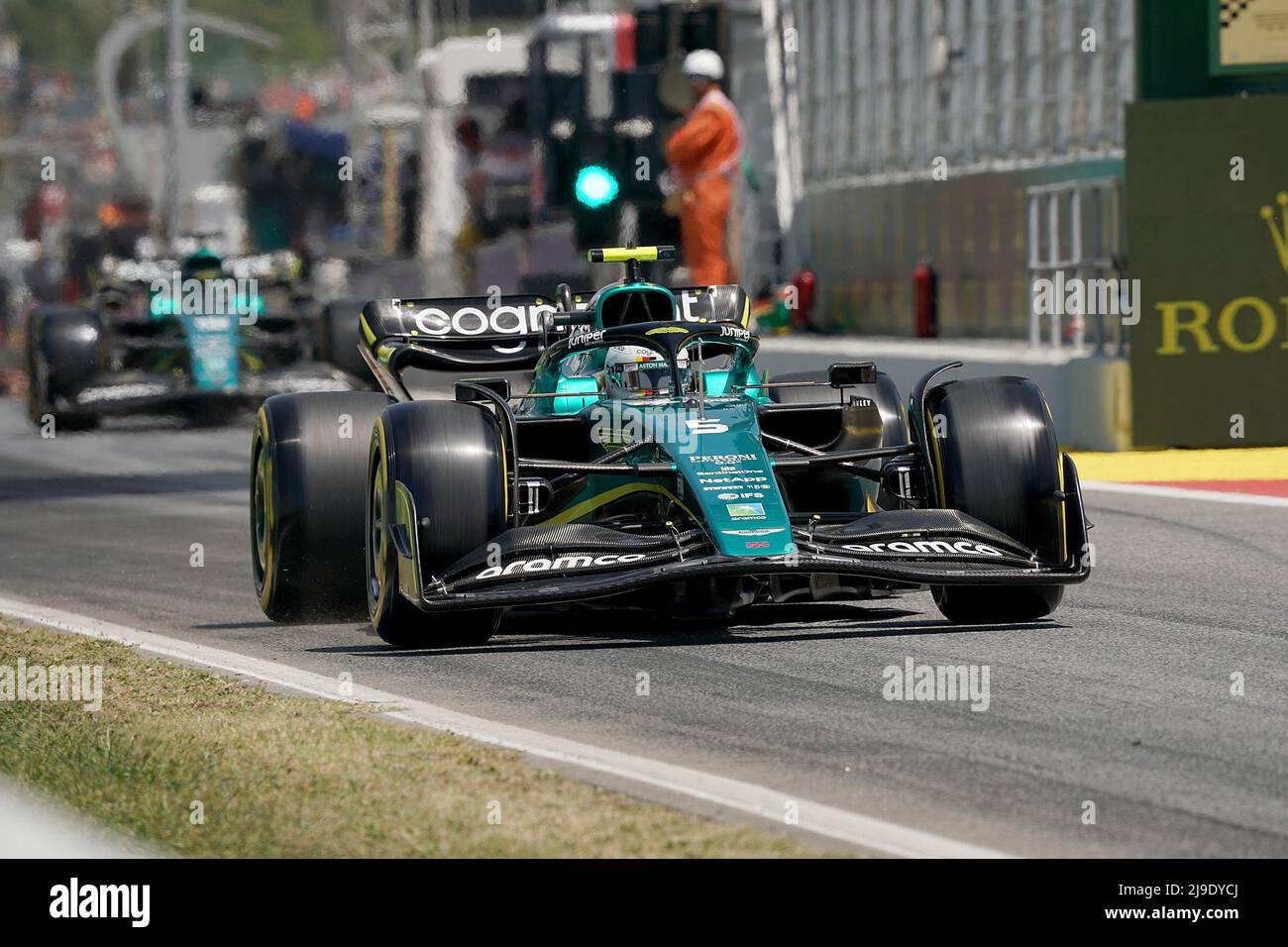 Lance stroll of aston martin cognizant f1 team hi-res stock photography ...