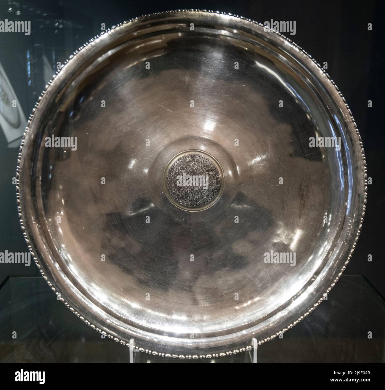 Geometric Platter - Hungarian National Museum Stock Photo - Alamy