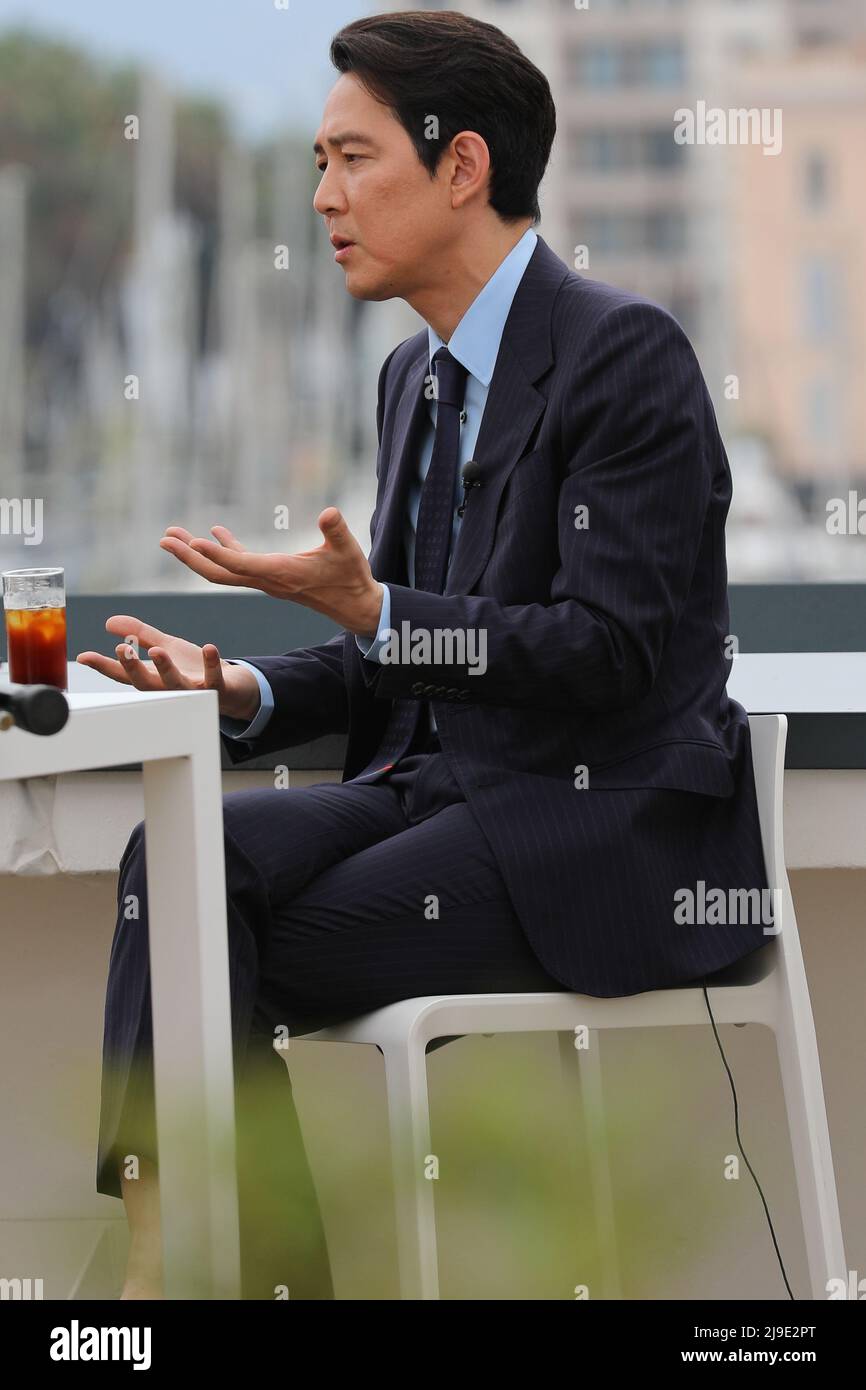 May 22, 2022, Cannes, Cote d'Azur, France: SQUID GAME star LEE JUNG-JAE ...
