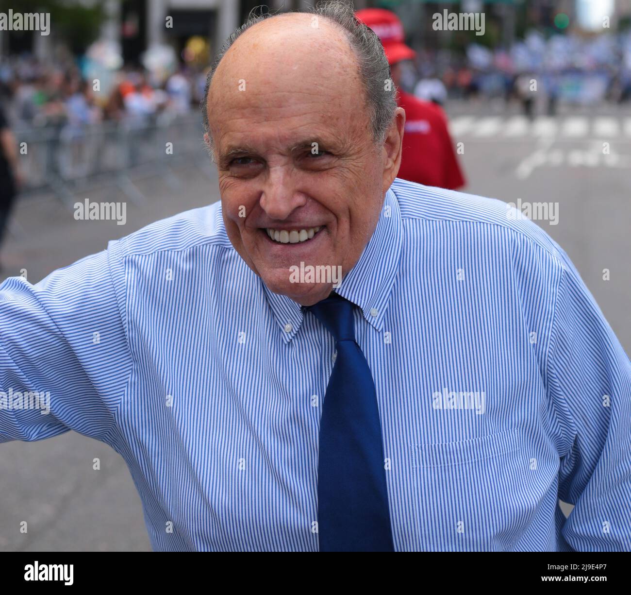 New York, New York - May 22, 2022 : Rudy Giuliani and son Andrew ...