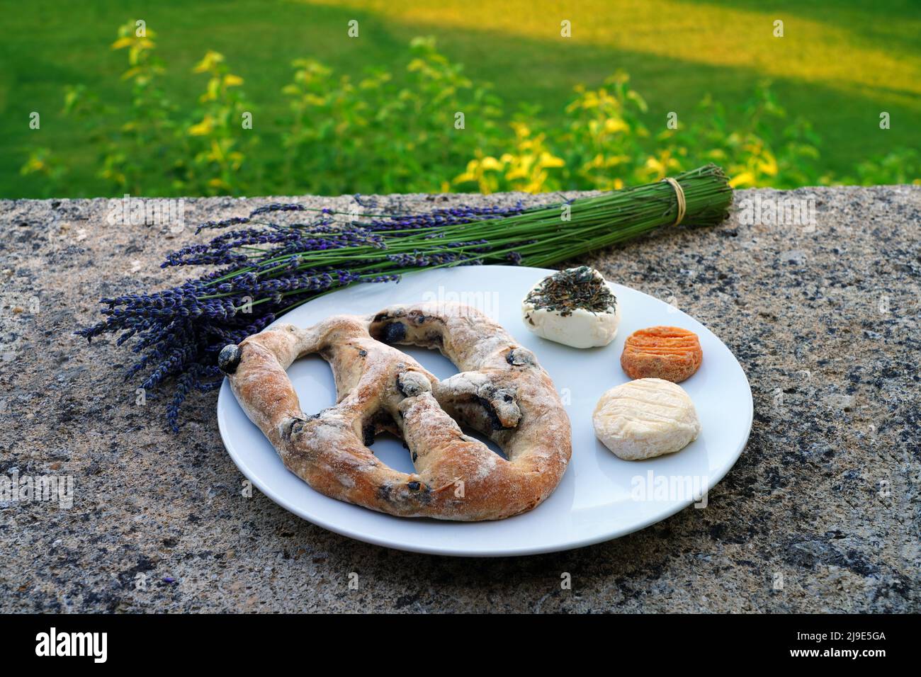 Goat cheese provence france hi-res stock photography and images - Alamy