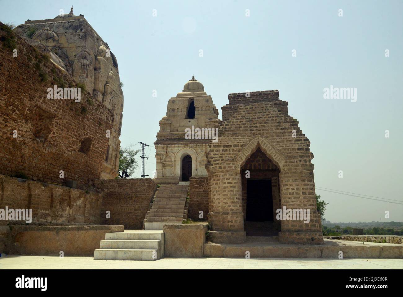 May 17, 2022, Chakwal, Punjab, Pakistan: A view of the temple of ...