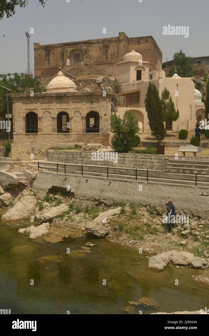 May 17, 2022, Chakwal, Punjab, Pakistan: A view of the temple of ...