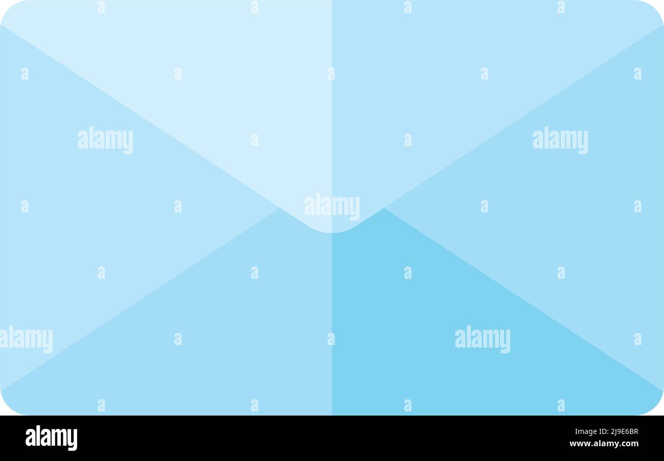 blue envelope mail isolated icon Stock Vector Image & Art - Alamy