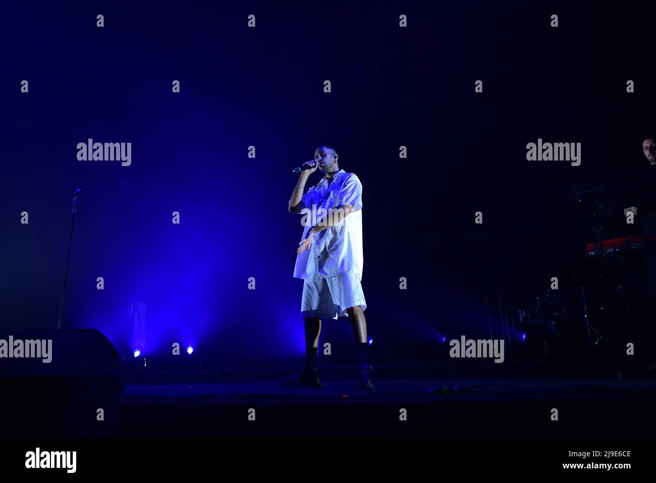 The Italian singer and lyricist Alessandro Mahmoud, known as Mahmood ...