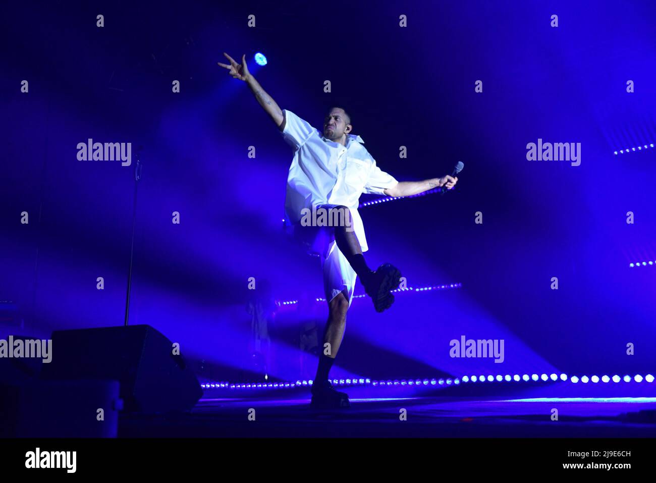 The Italian singer and lyricist Alessandro Mahmoud, known as Mahmood ...