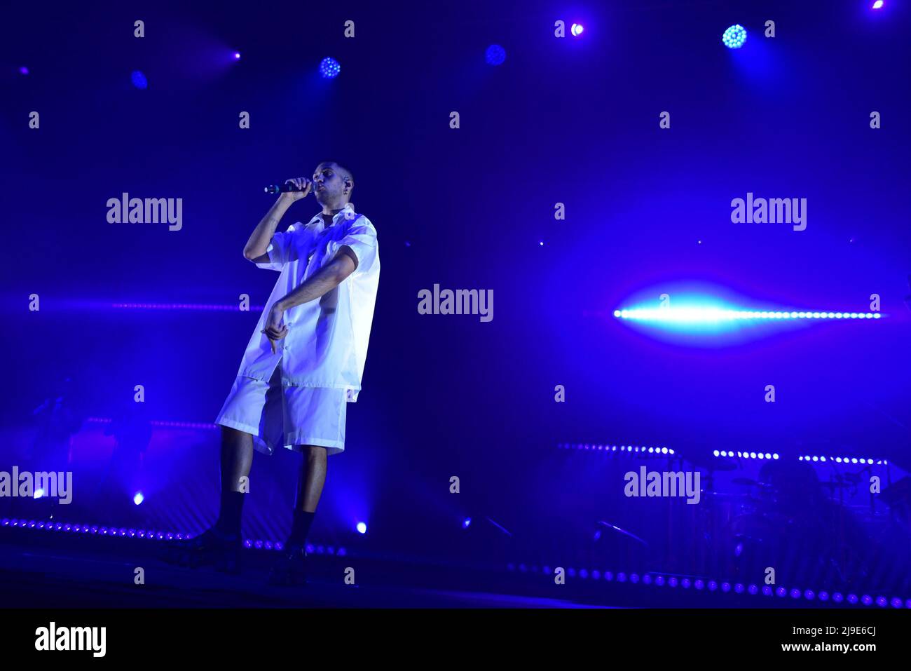 The Italian singer and lyricist Alessandro Mahmoud, known as Mahmood ...