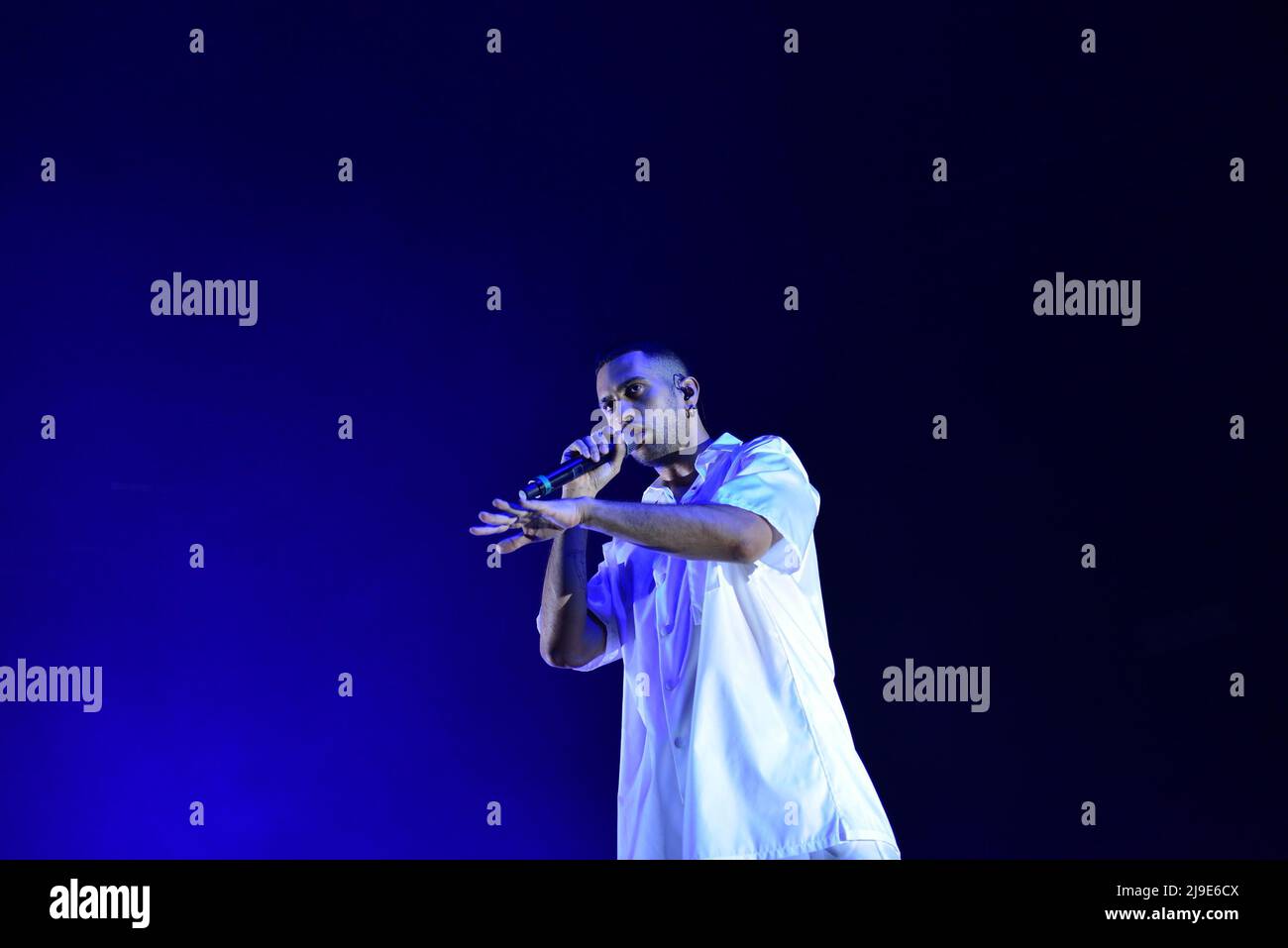 The Italian singer and lyricist Alessandro Mahmoud, known as Mahmood ...