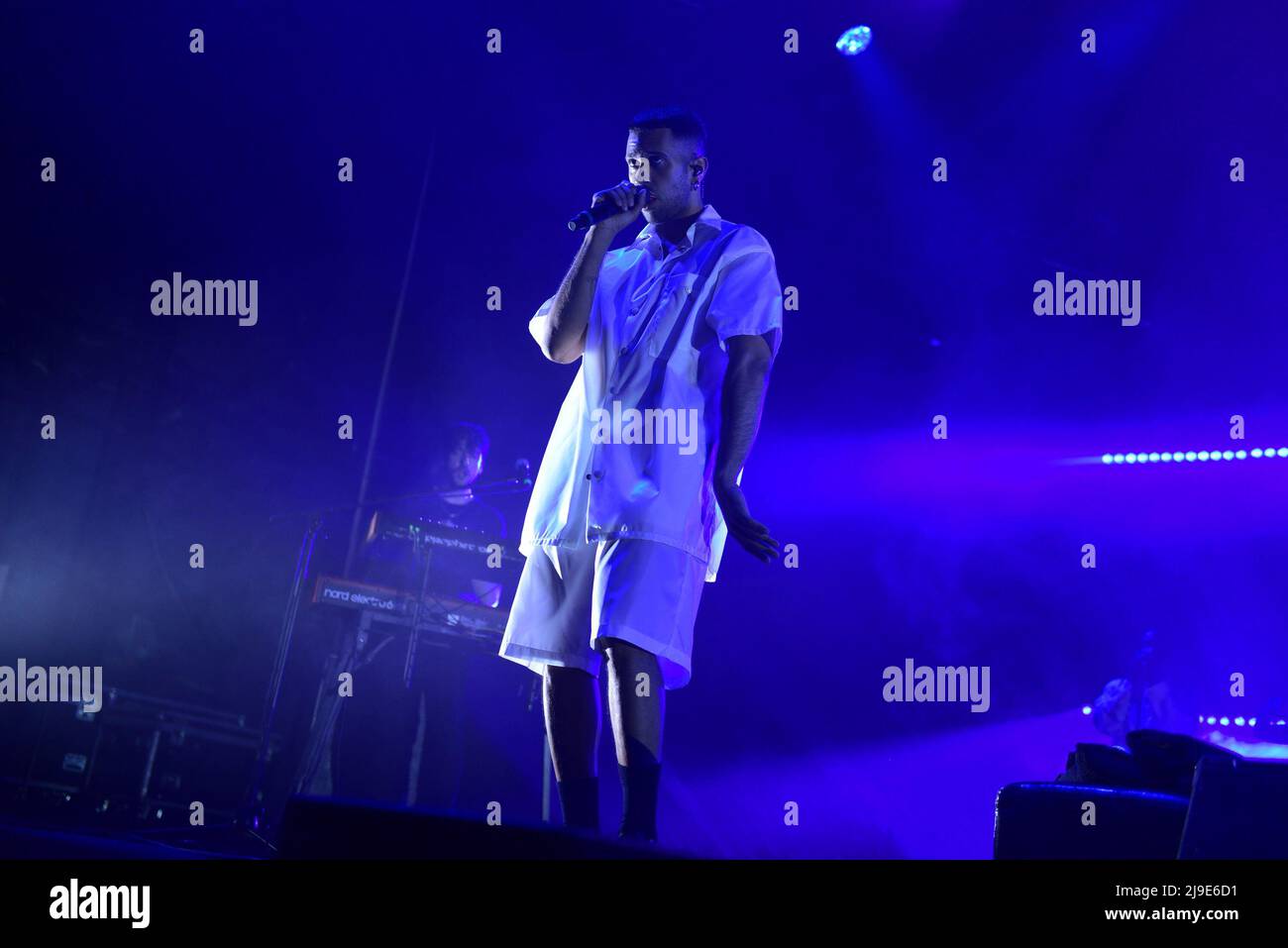 The Italian singer and lyricist Alessandro Mahmoud, known as Mahmood ...