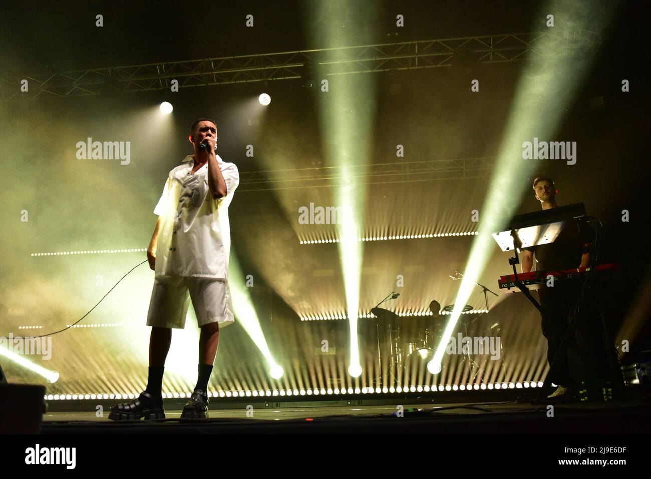 The Italian singer and lyricist Alessandro Mahmoud, known as Mahmood ...