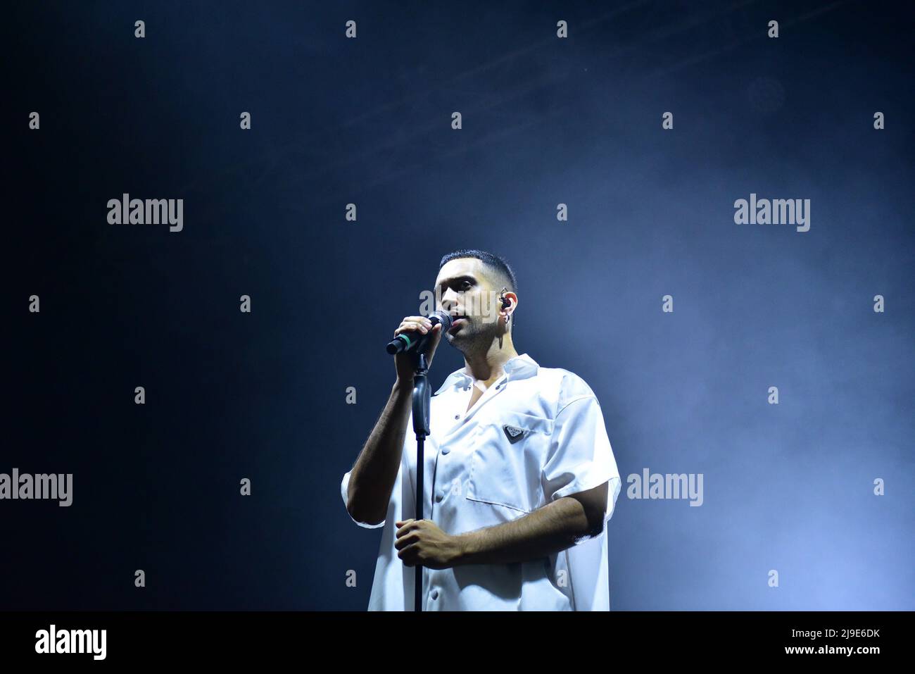 The Italian singer and lyricist Alessandro Mahmoud, known as Mahmood ...