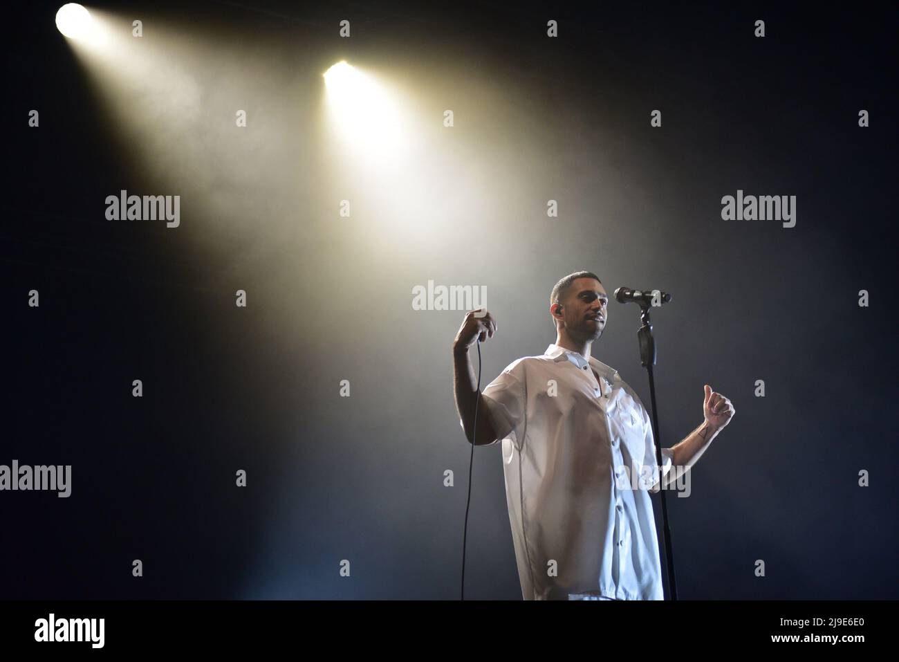 The Italian singer and lyricist Alessandro Mahmoud, known as Mahmood ...