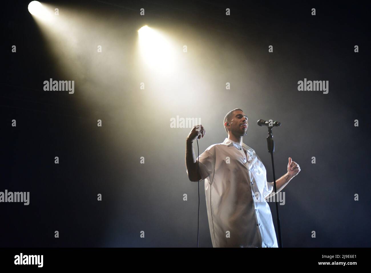 The Italian singer and lyricist Alessandro Mahmoud, known as Mahmood ...