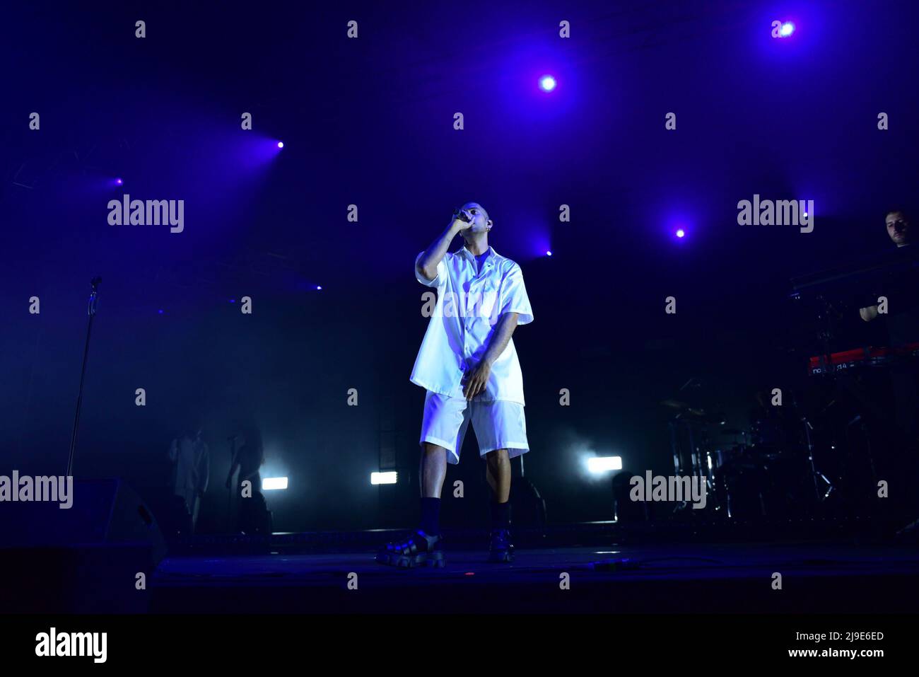 The Italian singer and lyricist Alessandro Mahmoud, known as Mahmood ...