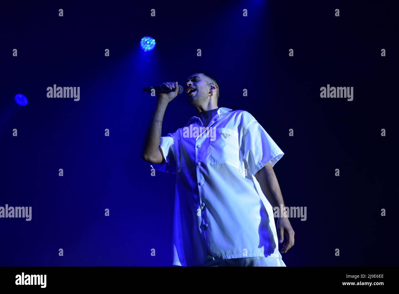 The Italian singer and lyricist Alessandro Mahmoud, known as Mahmood ...