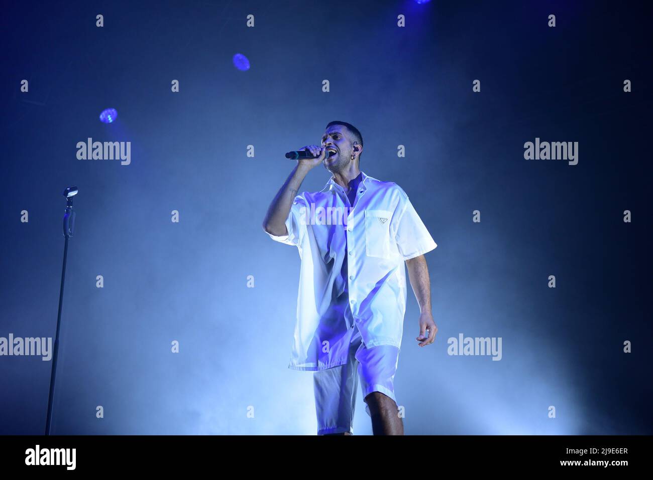 The Italian singer and lyricist Alessandro Mahmoud, known as Mahmood ...