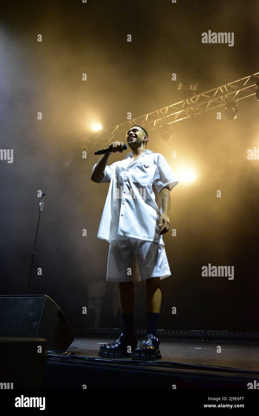 The Italian singer and lyricist Alessandro Mahmoud, known as Mahmood ...