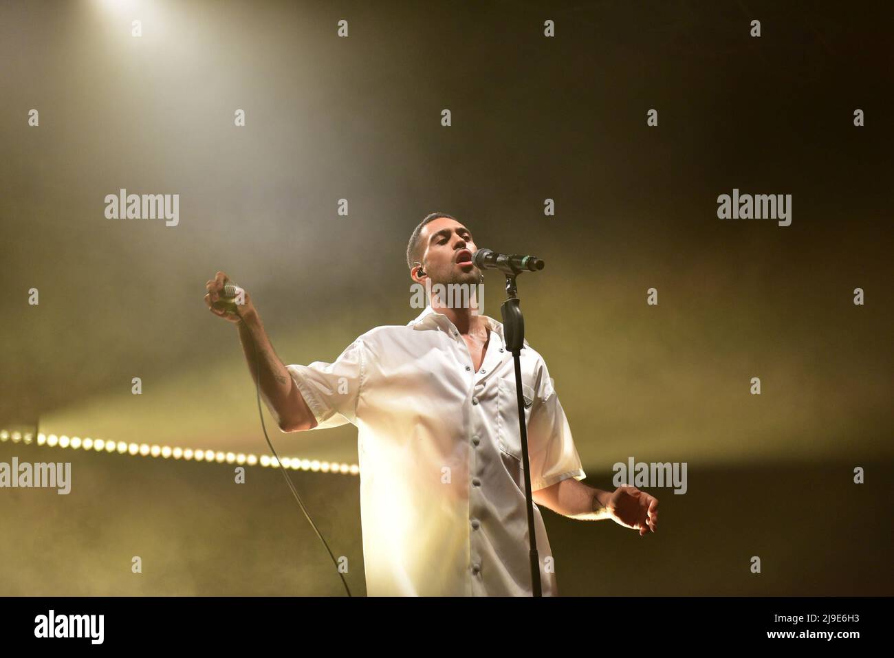 The Italian singer and lyricist Alessandro Mahmoud, known as Mahmood ...