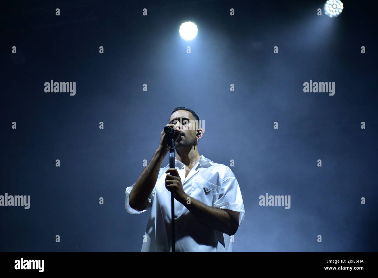 The Italian singer and lyricist Alessandro Mahmoud, known as Mahmood ...